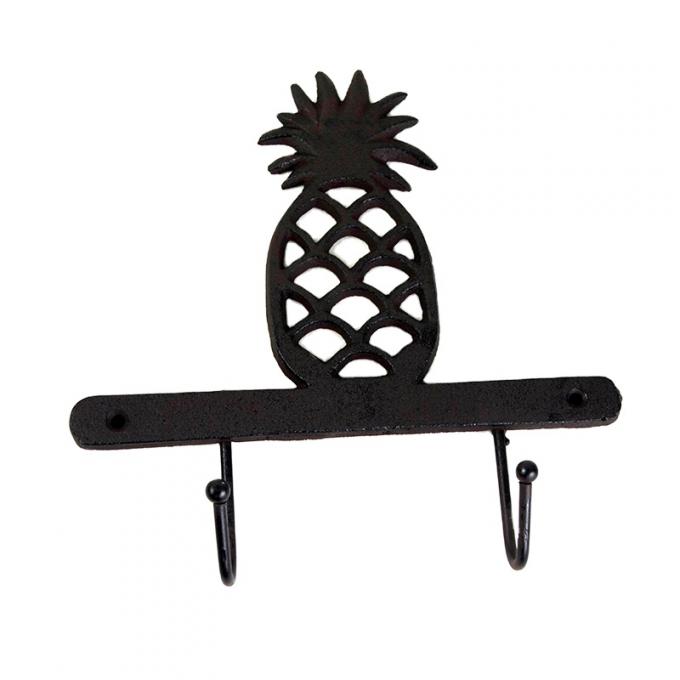 Pineapple Vintage Wall Mounted Key Hanger Cast Iron Crafts